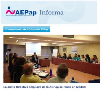 "AEPap Informa": nuevo boletín informativo de la AEPap | Asociación ...